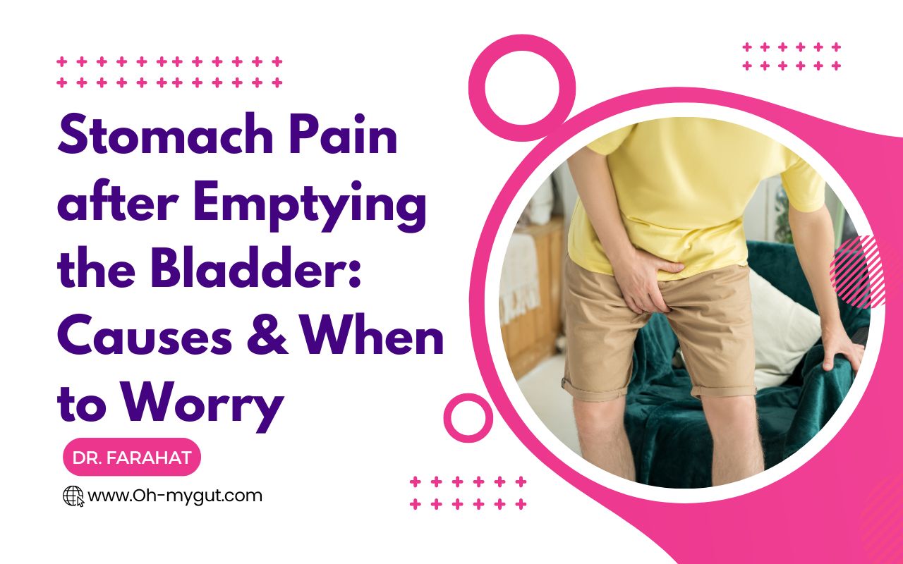 Stomach Pain after Emptying the Bladder: Causes & When to Worry - Oh My Gut