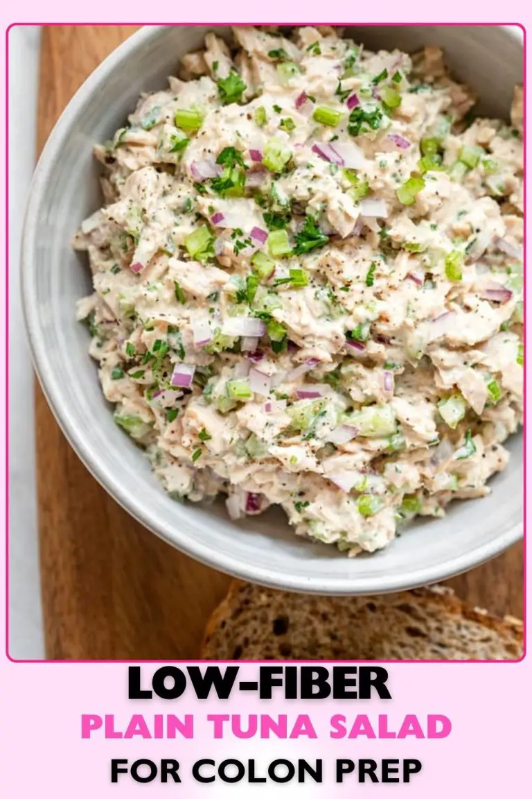 Easy 5-Day Low-Fiber Diet Plan For Colon Prep - Oh My Gut