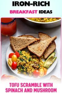 17+ Iron-Rich Breakfast Recipes for Iron Deficiency. - Oh My Gut