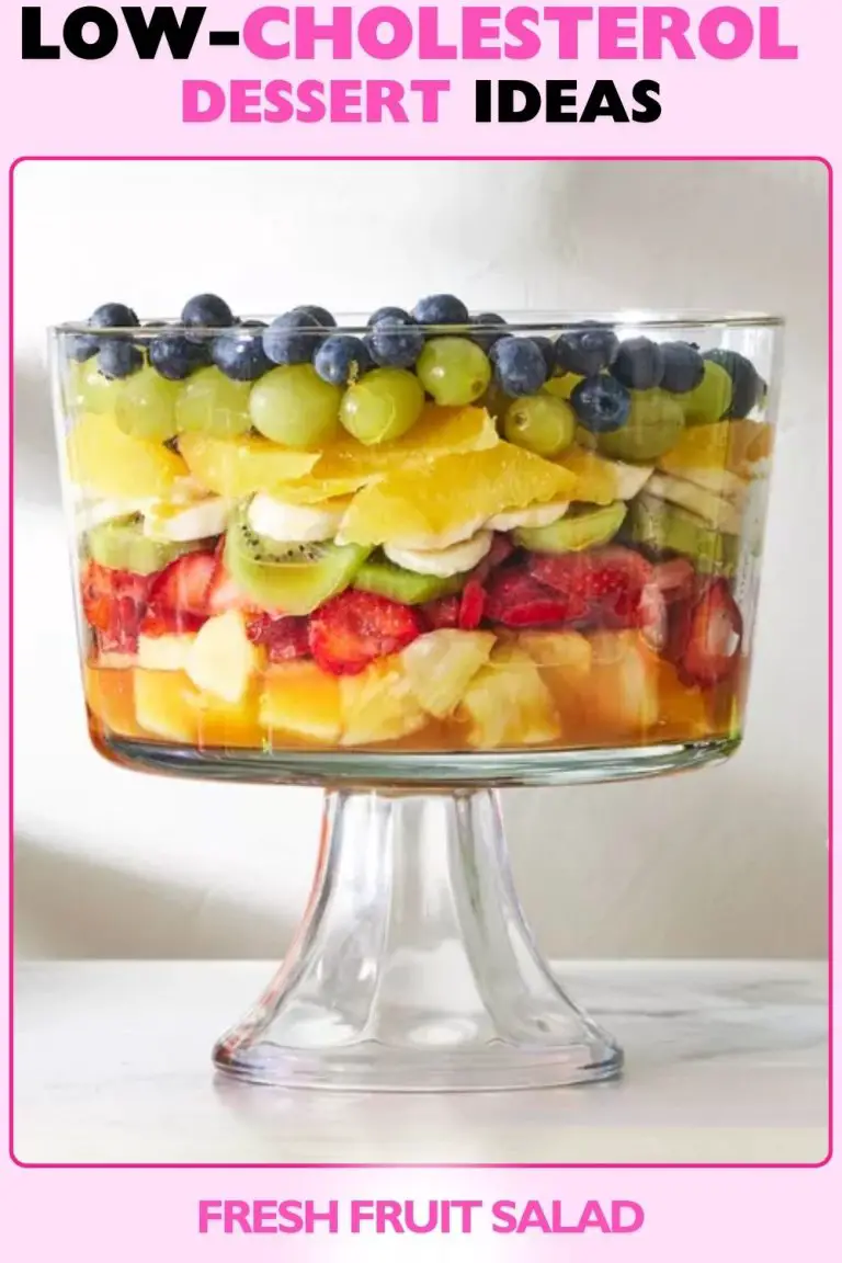 16+ Delicious Low-Cholesterol Dessert Ideas To Save Your Heart - Oh My Gut