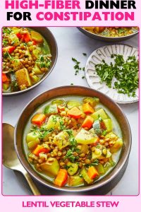 17 Easy High-Fiber Dinner Ideas For Constipation - Oh My Gut