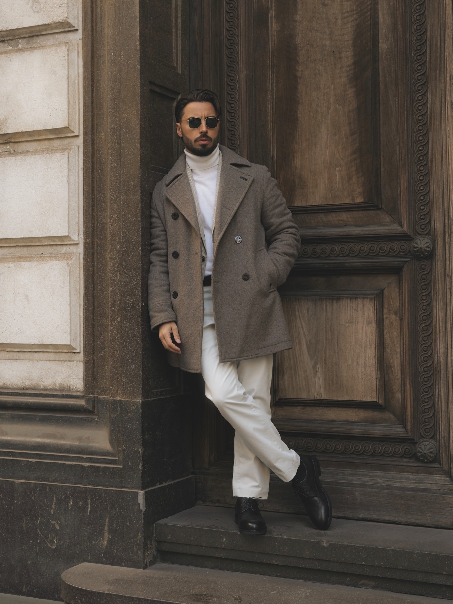 22 Trendy Coat Outfits For Men (2026) - Oh My Gut