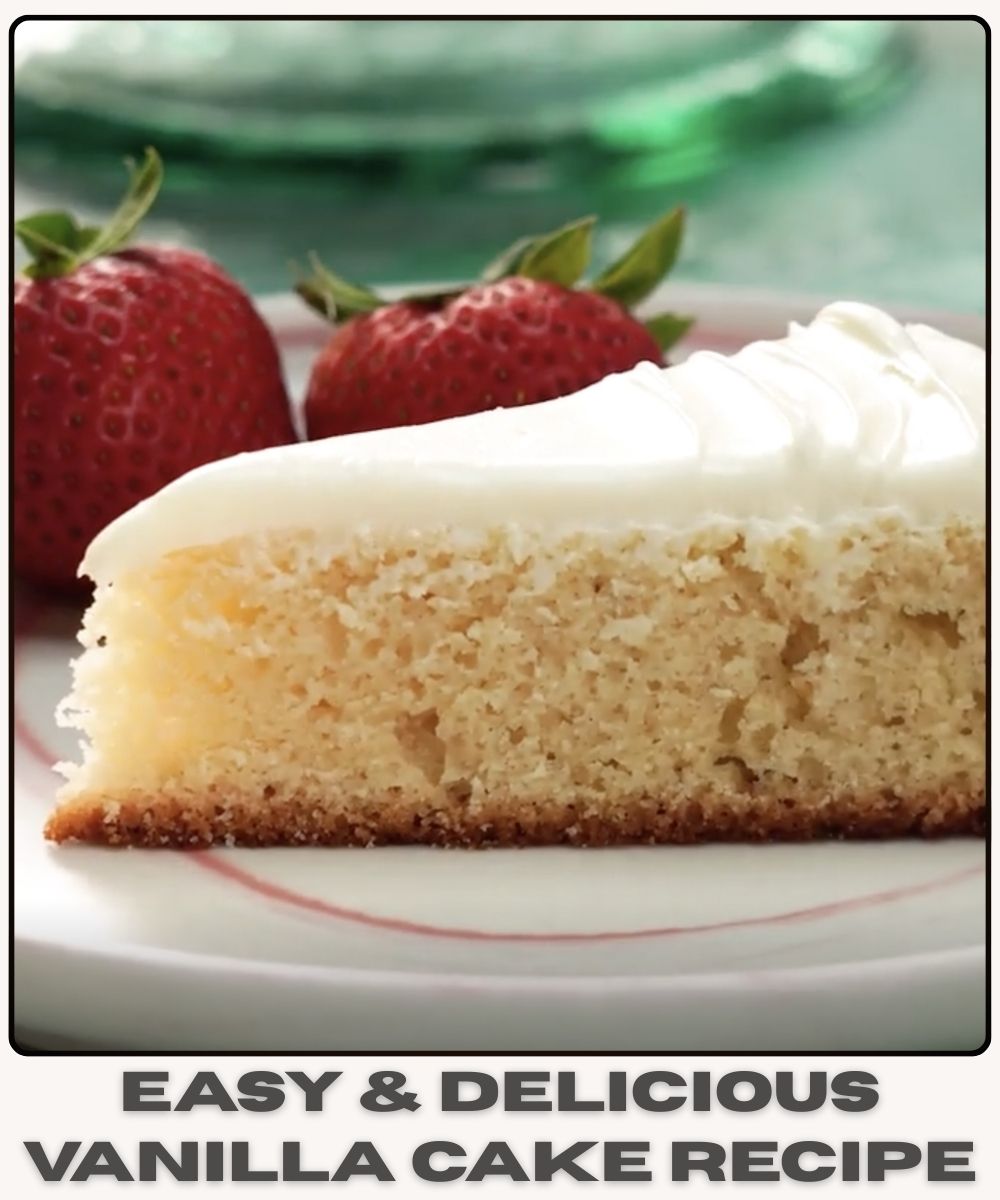14 Easy & Delicious Vanilla Cake Recipe Ideas (2026) - Oh My Gut