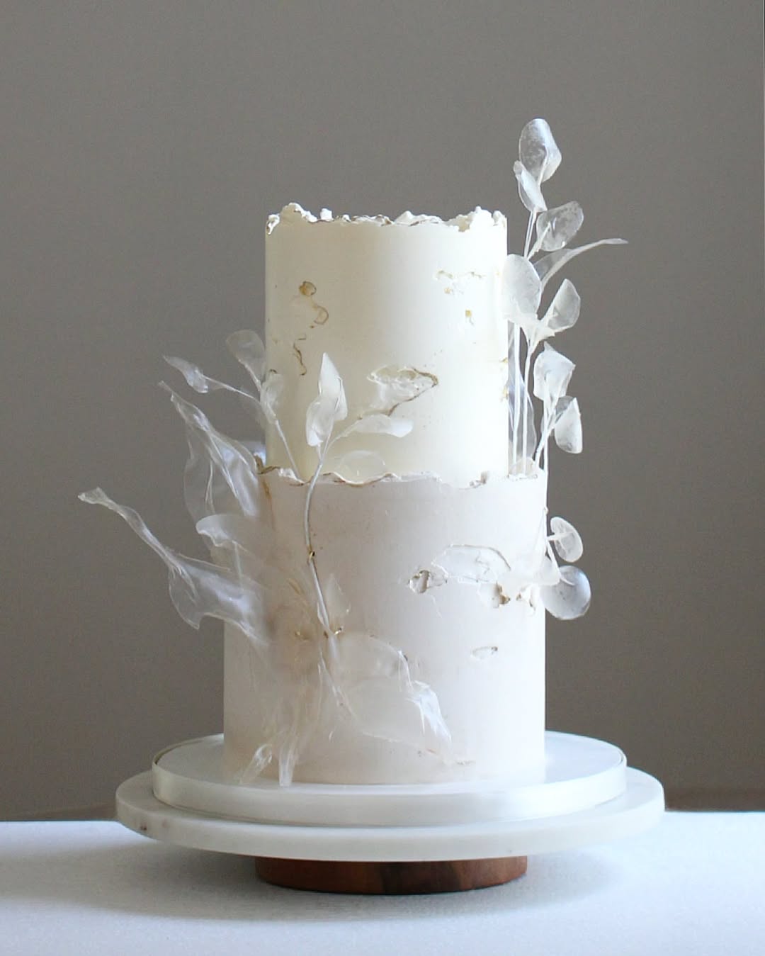 23 Stunning Two-Tier Wedding Cake Designs (2026) - Oh My Gut