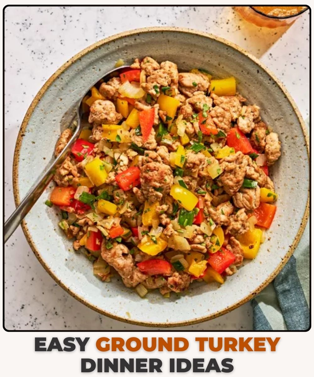14 Easy Ground Turkey Dinner Recipe Ideas - Oh My Gut
